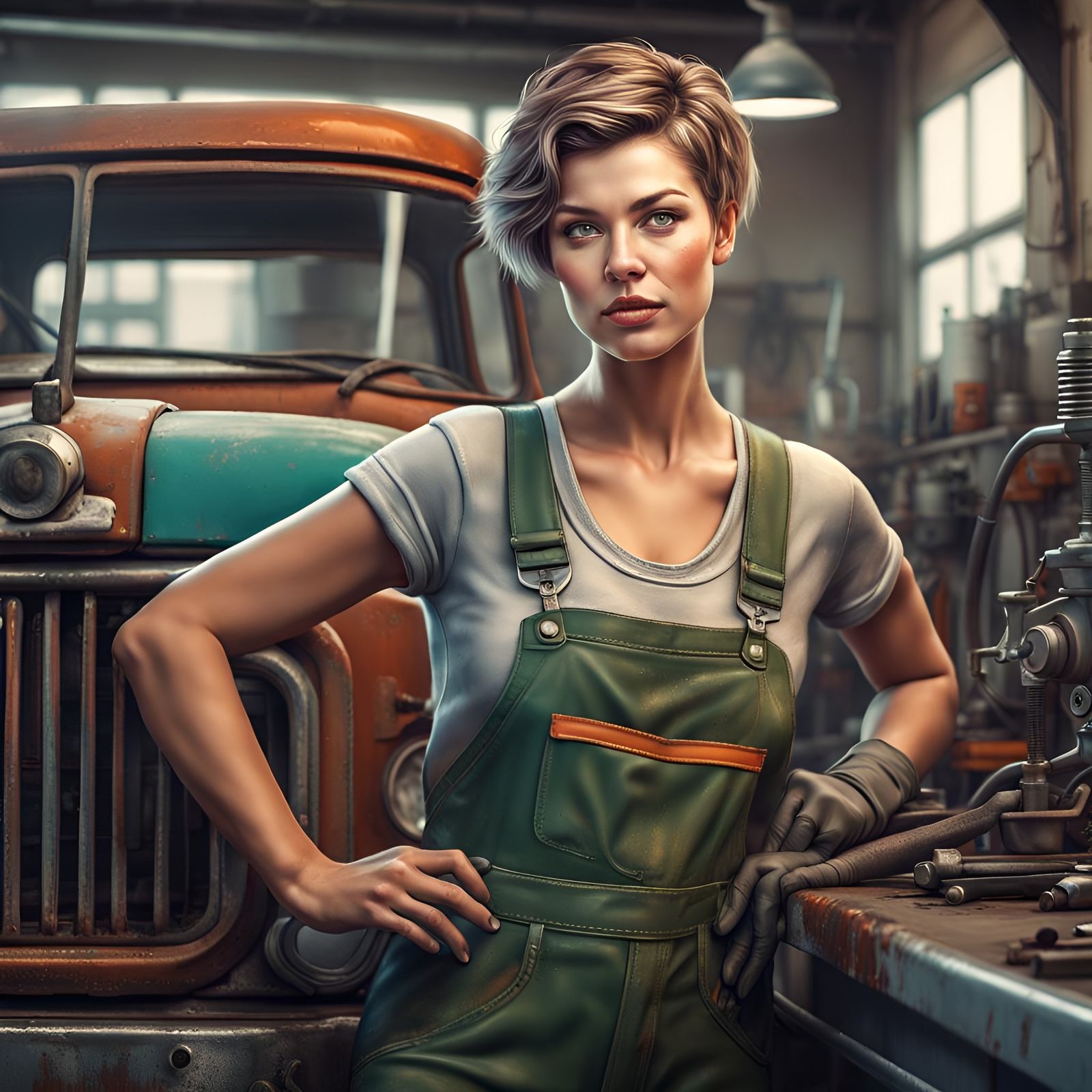 The best mechanic in town - AI Generated Artwork - NightCafe Creator