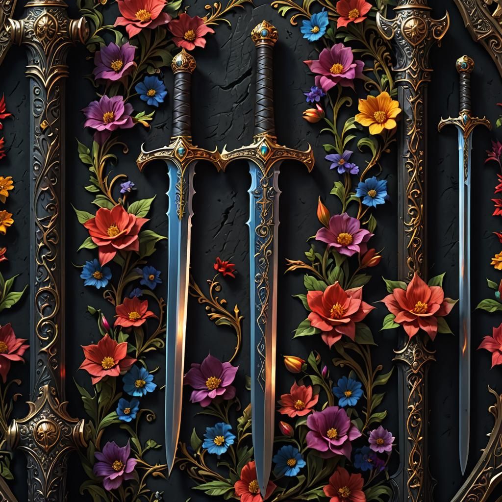 Weaponry: sword - AI Generated Artwork - NightCafe Creator