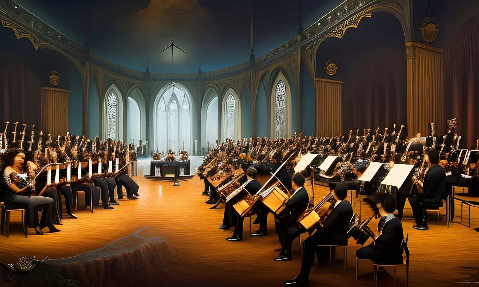 remembrance symphony - AI Generated Artwork - NightCafe Creator