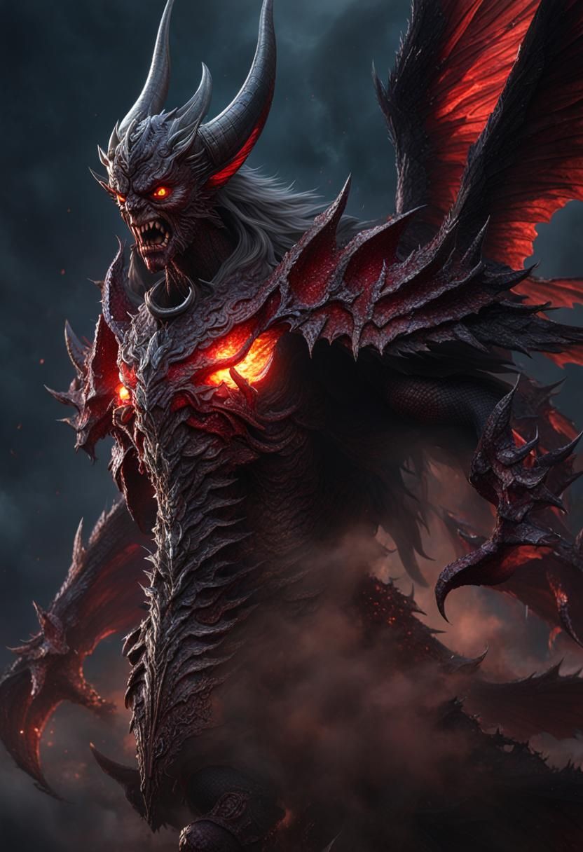 Winged Beast - AI Generated Artwork - NightCafe Creator