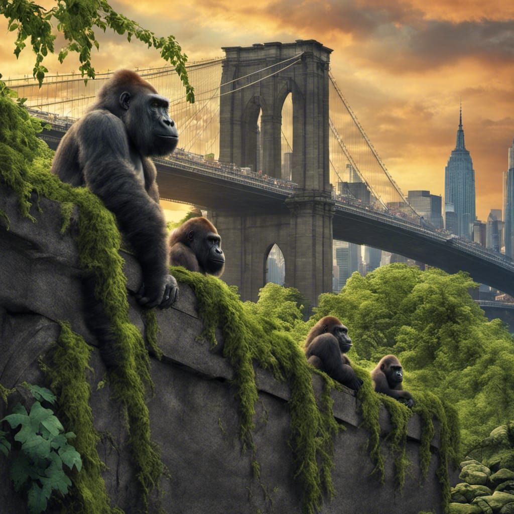 Concrete Jungle 2 - AI Generated Artwork - NightCafe Creator