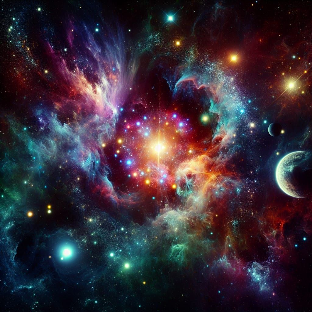 The Uncanny Luminous Space - AI Generated Artwork - NightCafe Creator