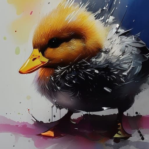 duckling - AI Generated Artwork - NightCafe Creator