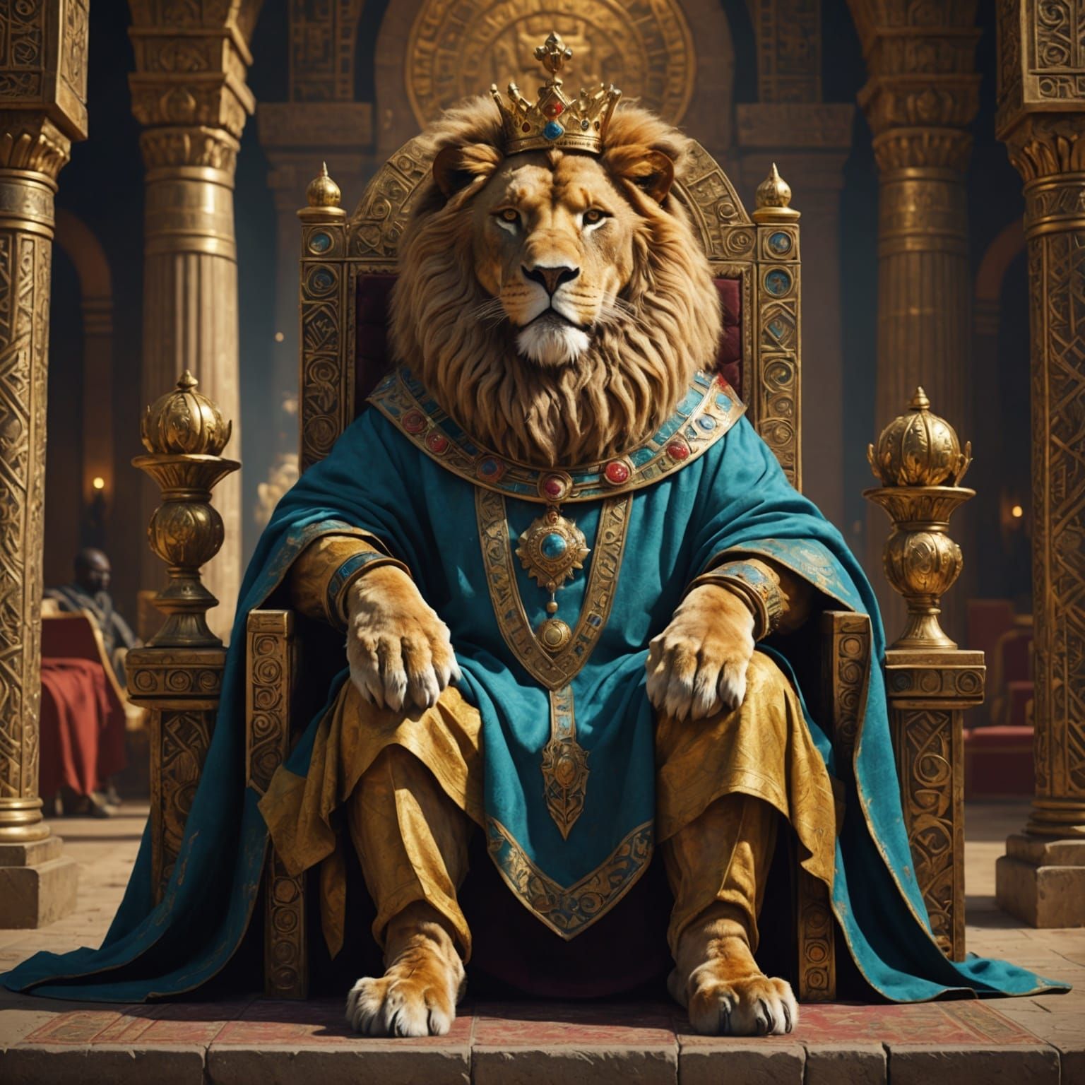 Lion King - AI Generated Artwork - NightCafe Creator