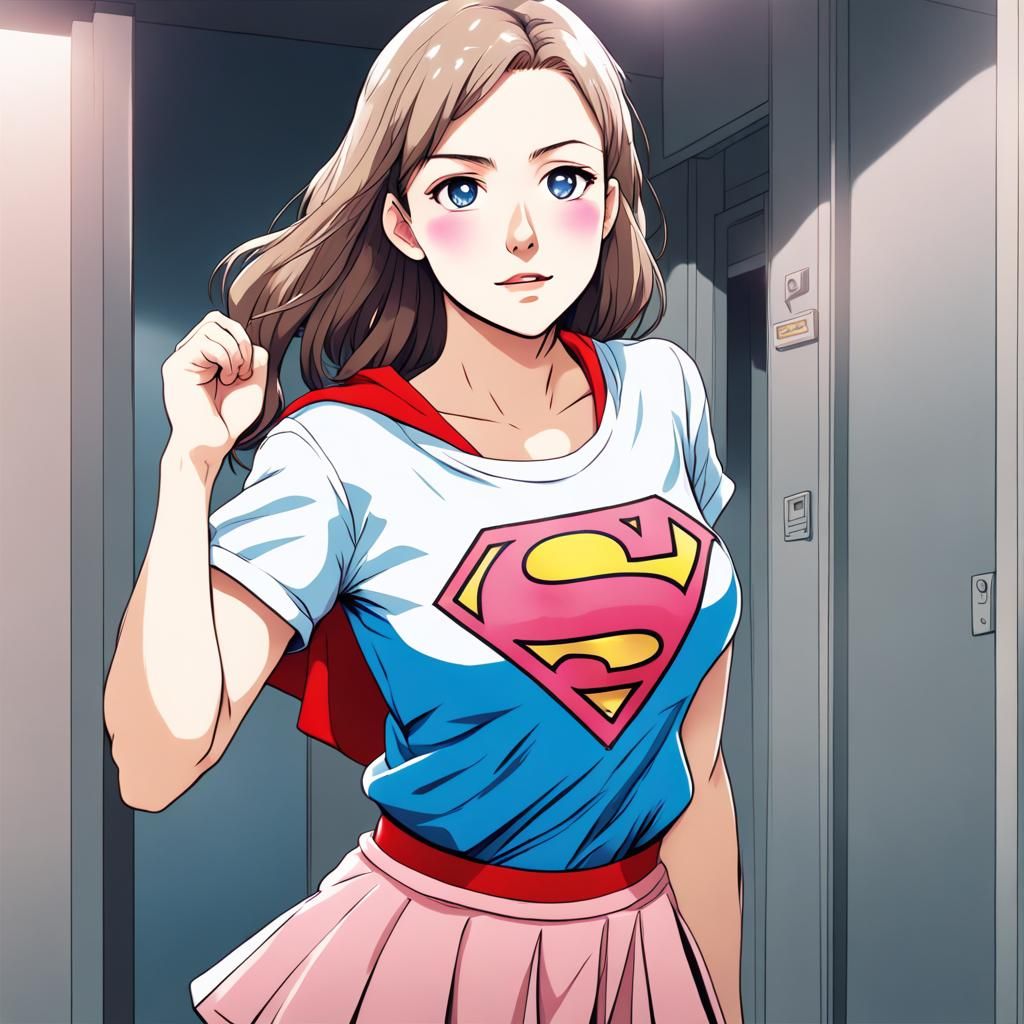 Super girl - AI Generated Artwork - NightCafe Creator