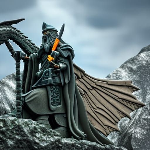 Worfnott the Mighty Wizard - AI Generated Artwork - NightCafe Creator