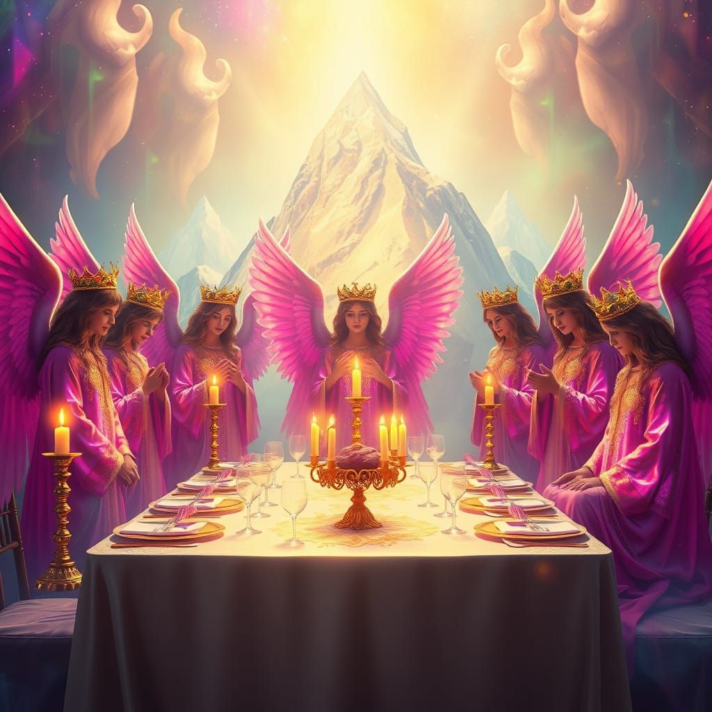 Wedding supper of the lamb - Divine Wedding Supper Amidst Ce...