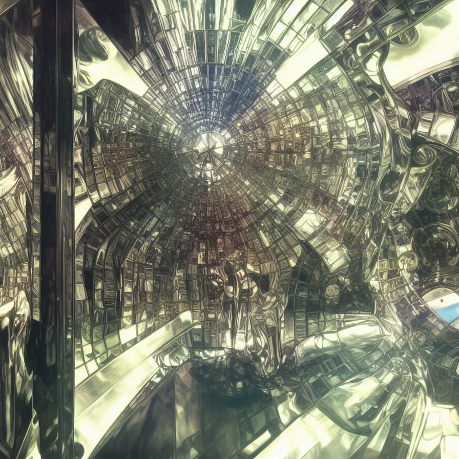 Inside Dr Who's new time cube ' for recon ' - AI Generated Artwork ...