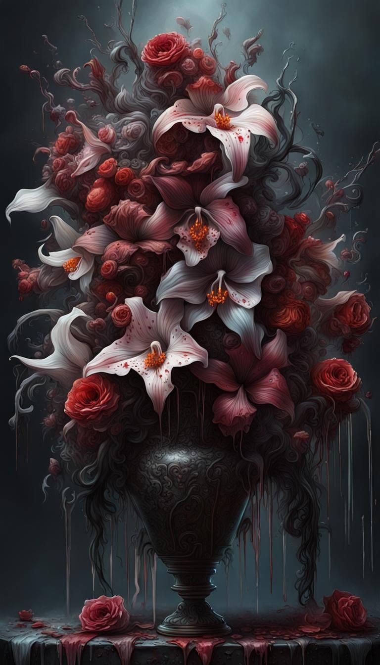 Flowers - AI Generated Artwork - NightCafe Creator