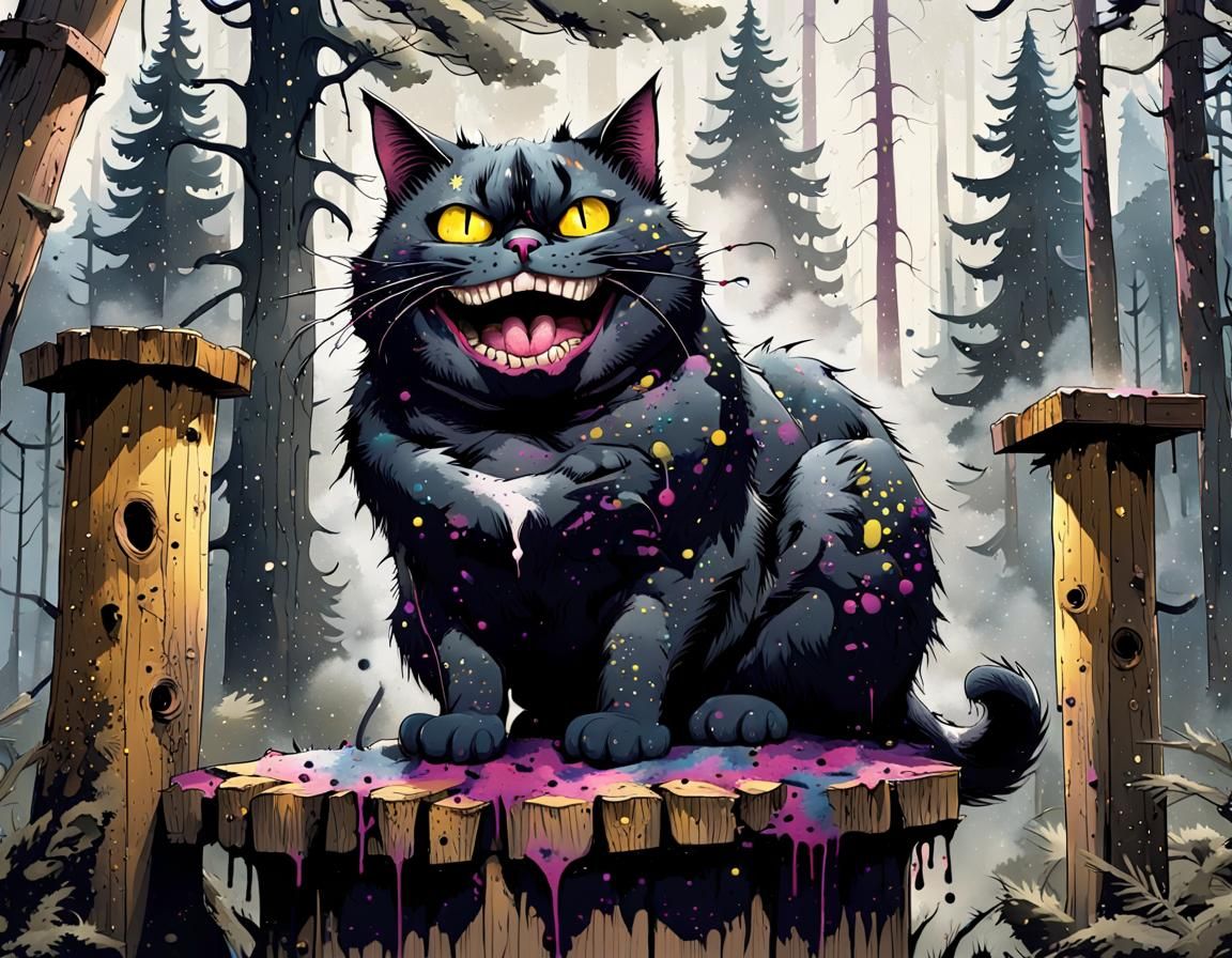 Bayun the cat - AI Generated Artwork - NightCafe Creator