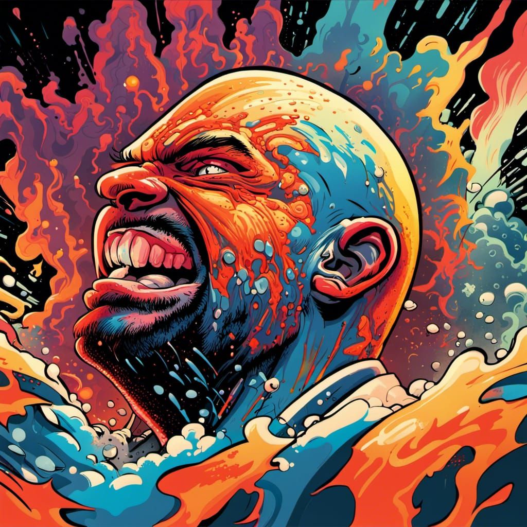 Rage - AI Generated Artwork - NightCafe Creator