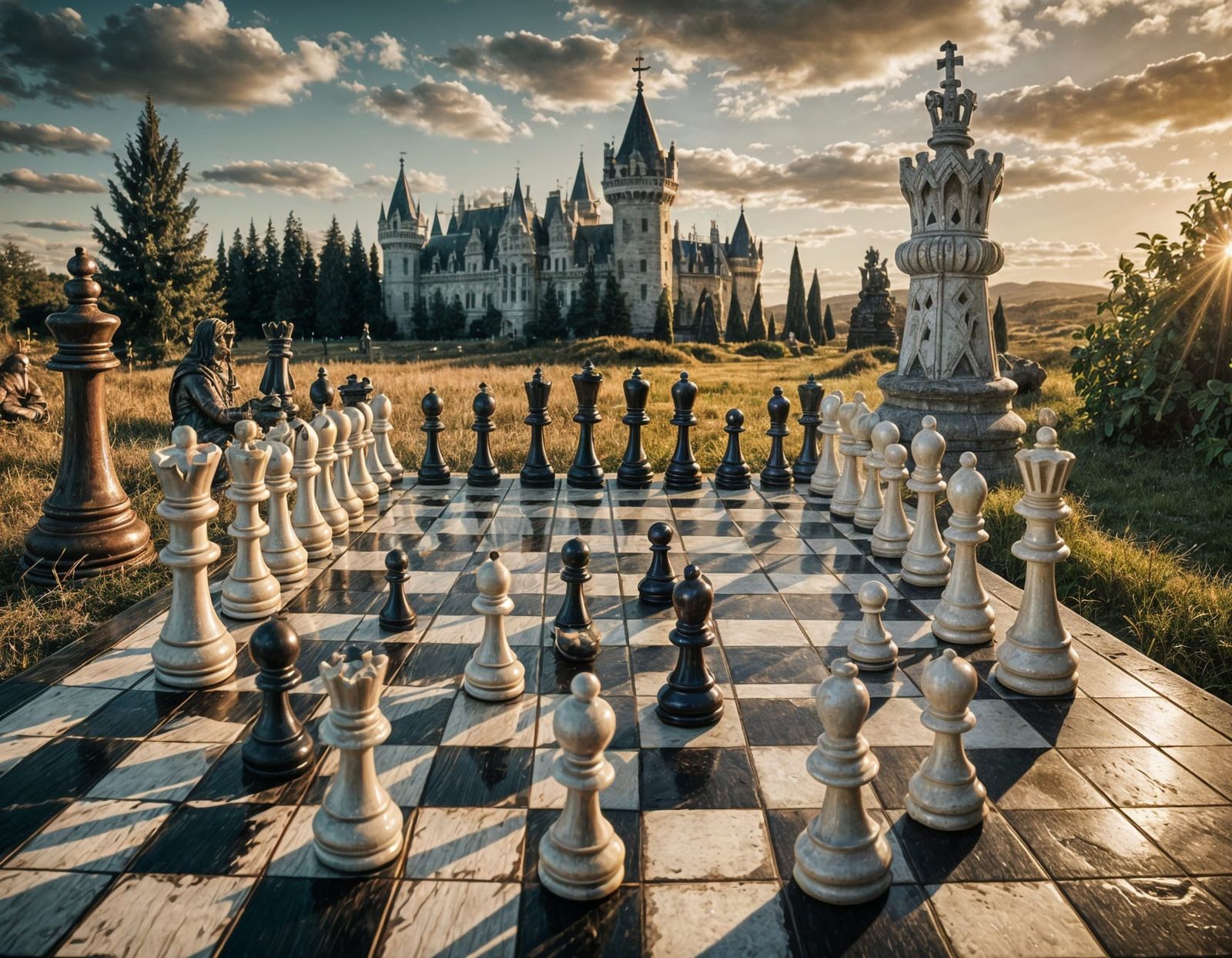 checkmate - AI Generated Artwork - NightCafe Creator