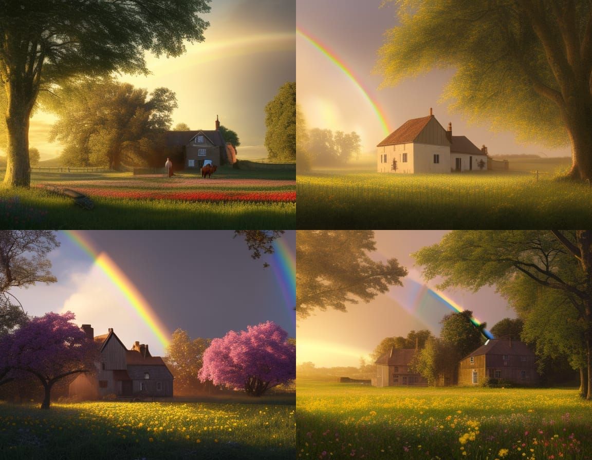 House from 1600's on farm site with old 1600's horsecart parked outside ...