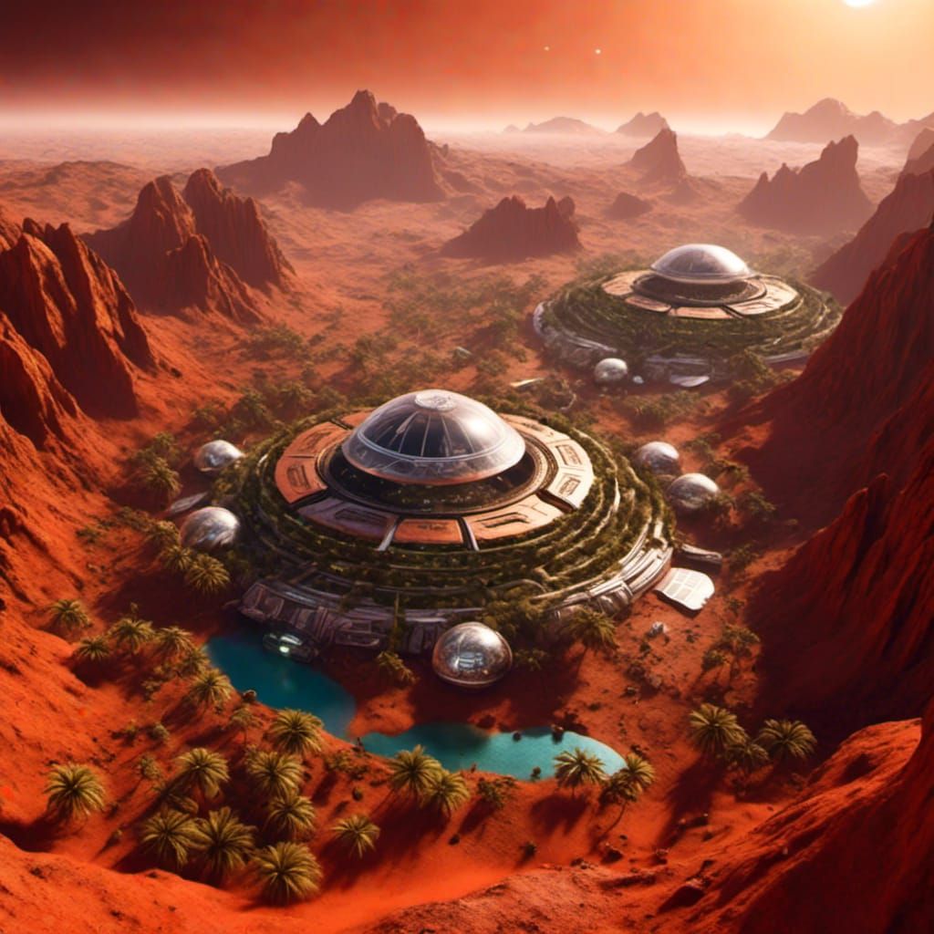On a terraformed Mars, a group of scientists uncovers evidence of an ...