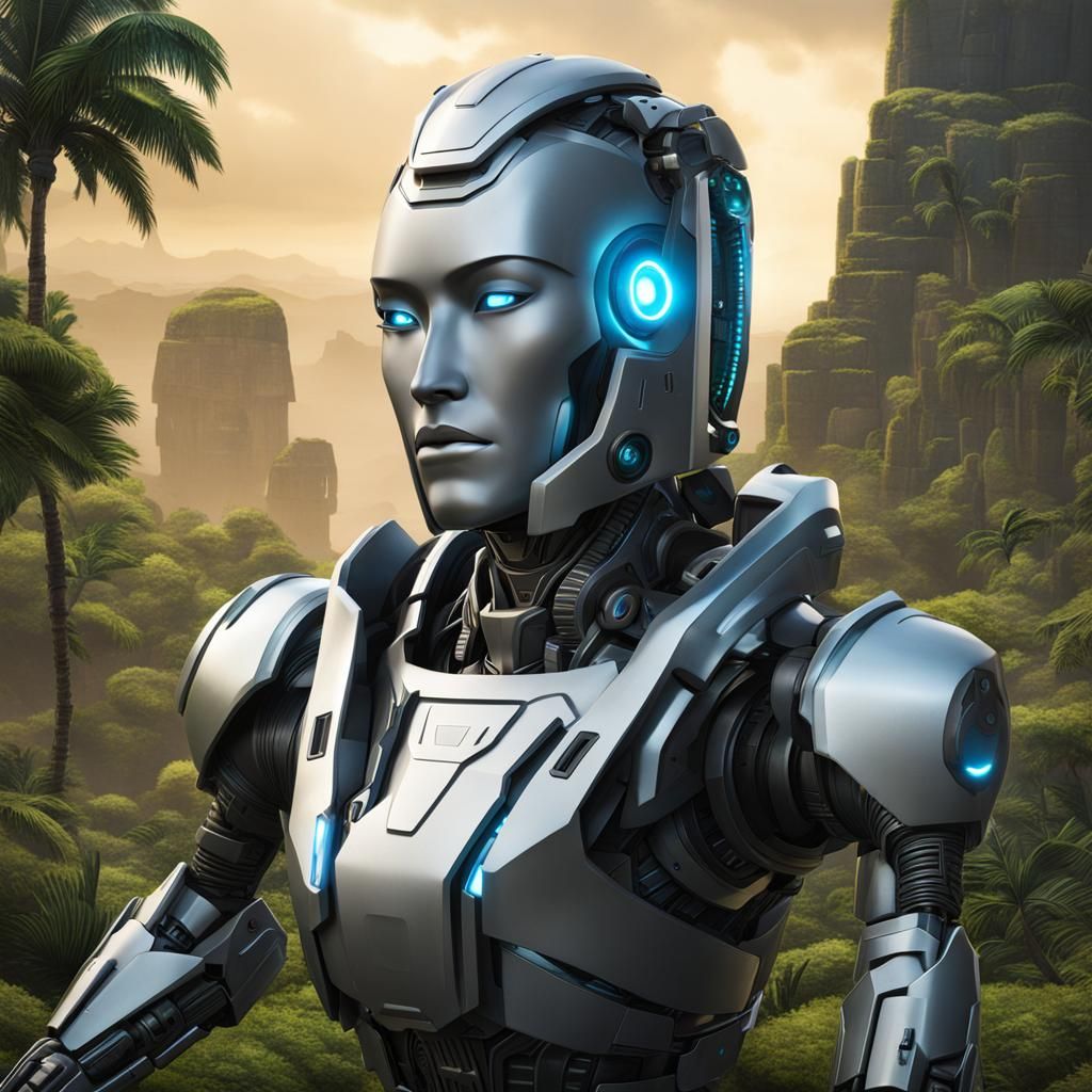 Robot Explorer On An Alien Planet - AI Generated Artwork - NightCafe ...