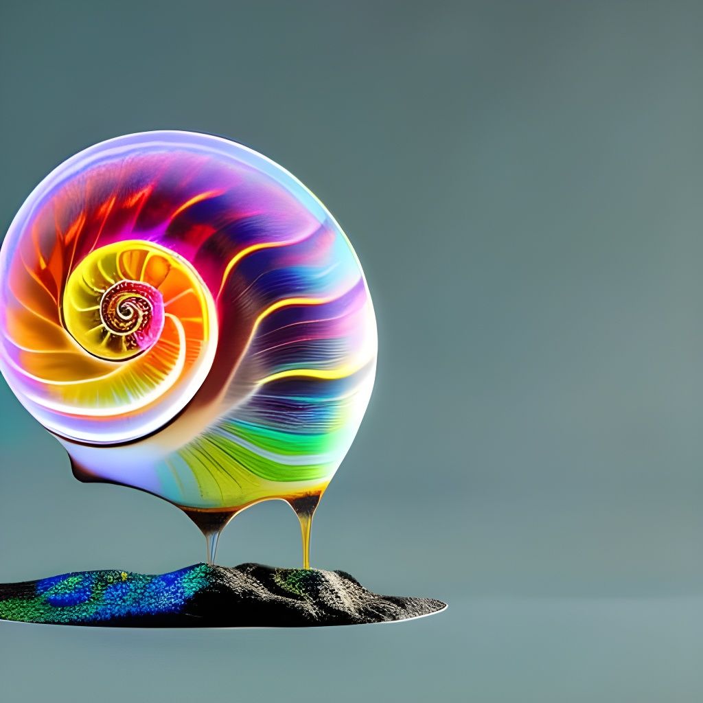 Snail Shell - AI Generated Artwork - NightCafe Creator