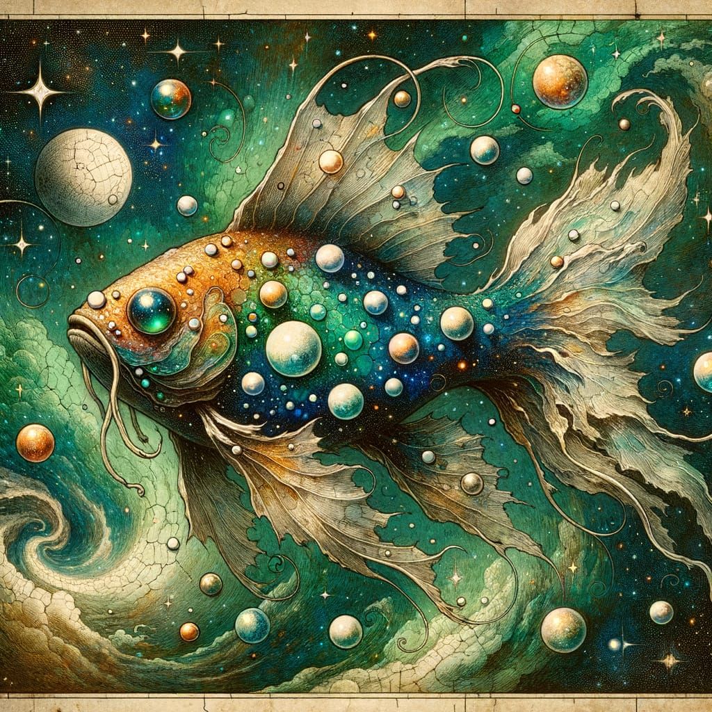 Fantasy fish - AI Generated Artwork - NightCafe Creator