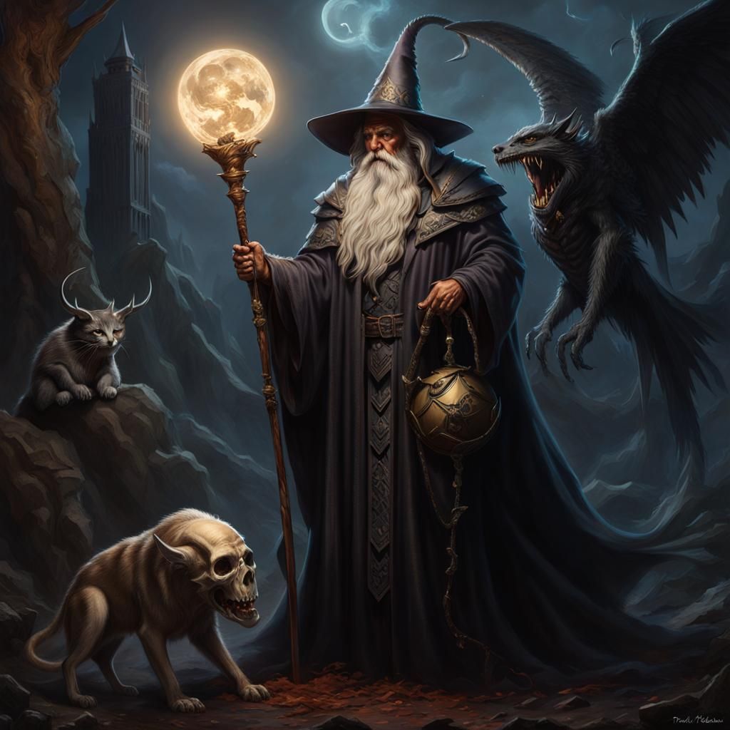 Evil Wizard 3 - AI Generated Artwork - NightCafe Creator