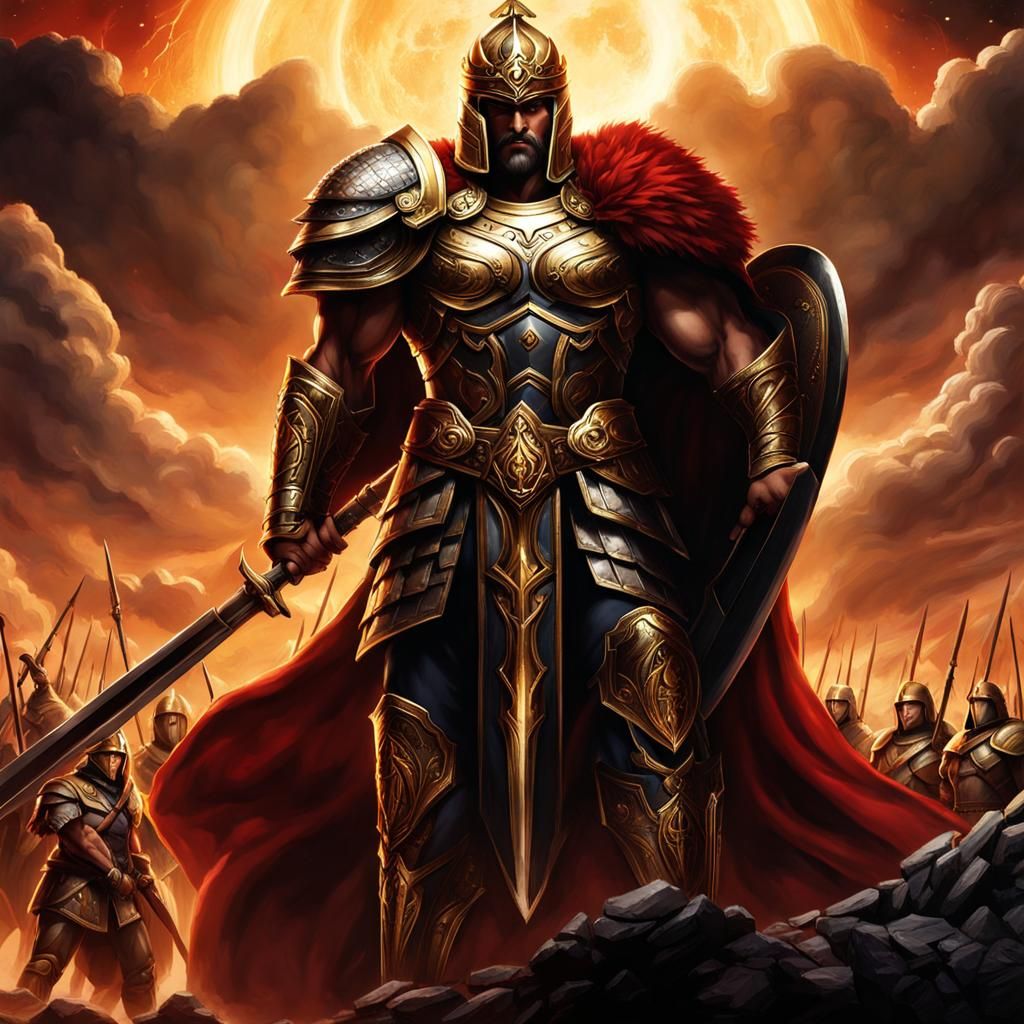 Ares ⚔️🛡️ - AI Generated Artwork - NightCafe Creator