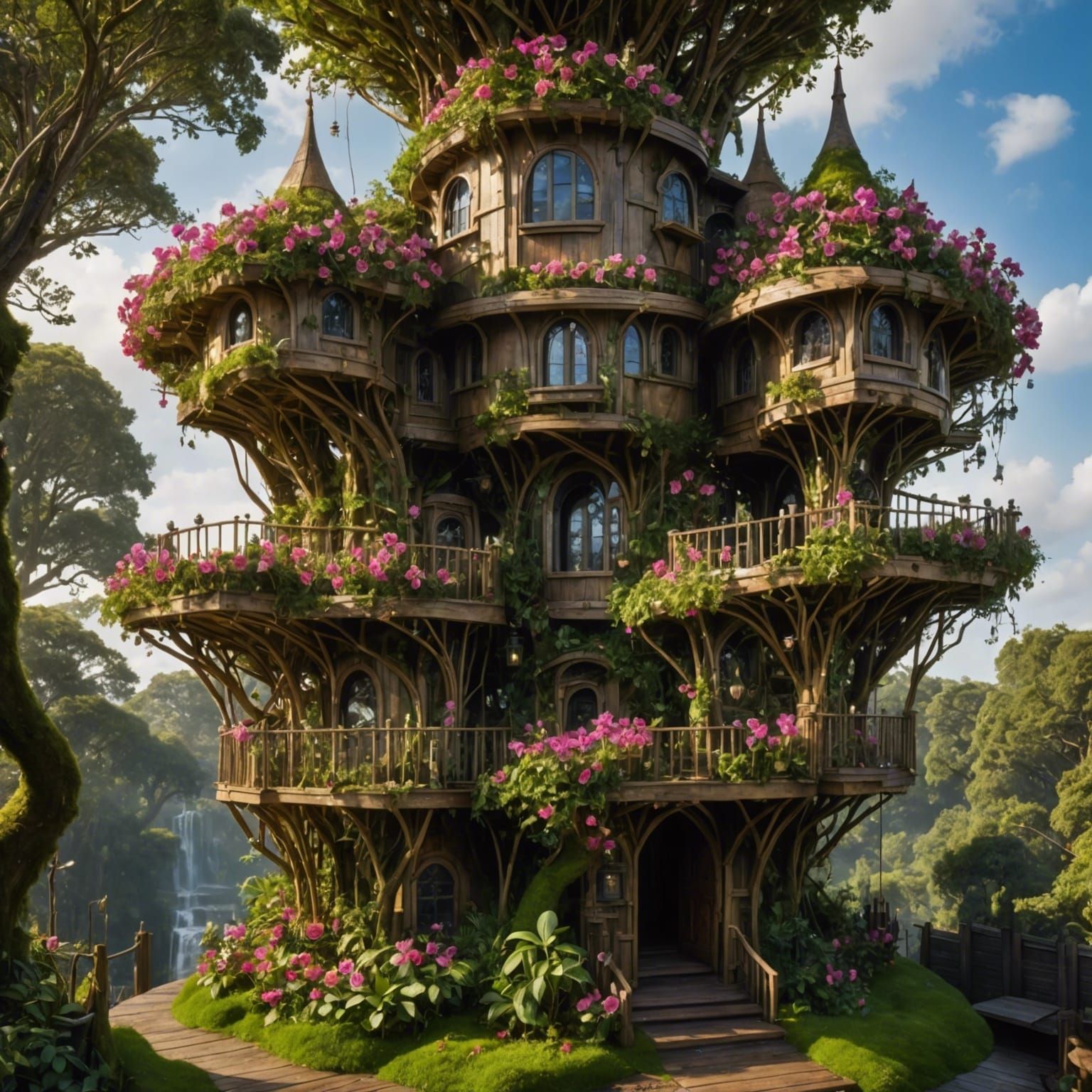 treehouse fortress - treehouse fortress