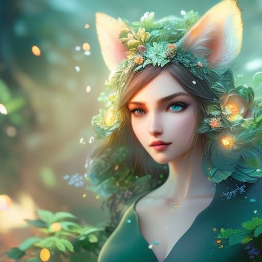 Fox Fairy - AI Generated Artwork - NightCafe Creator