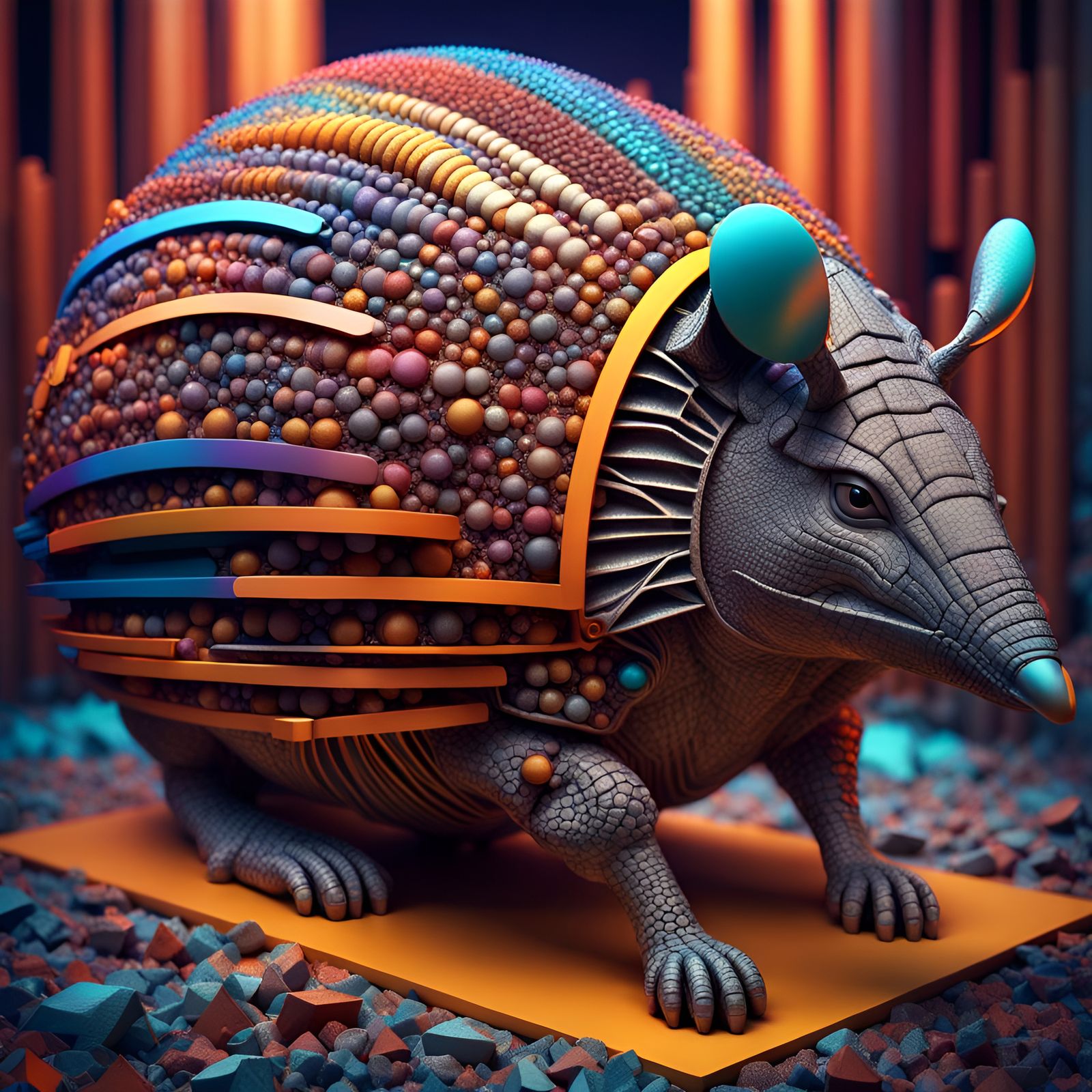 Armadillo - AI Generated Artwork - NightCafe Creator