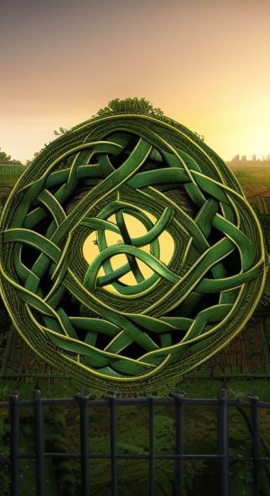 a Celtic knot - AI Generated Artwork - NightCafe Creator