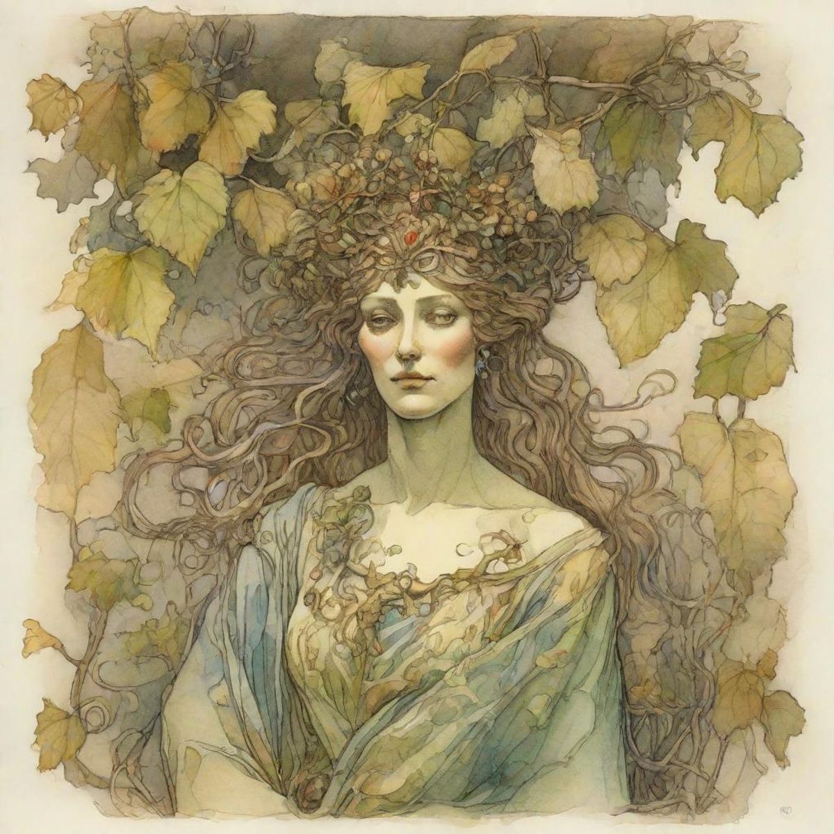 Morea is the name of another female dryad that lives on mulberry trees ...