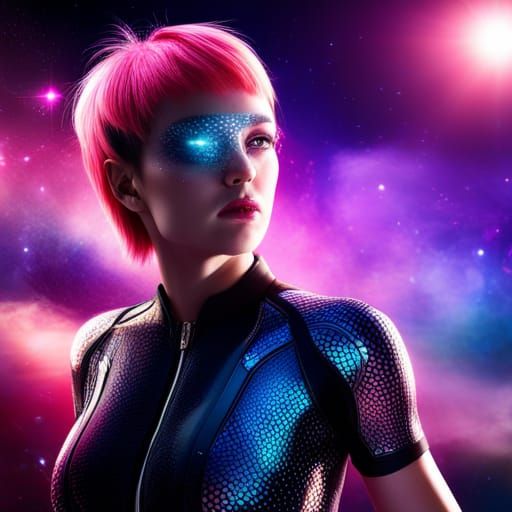 Bionic Eye (Pink) - AI Generated Artwork - NightCafe Creator