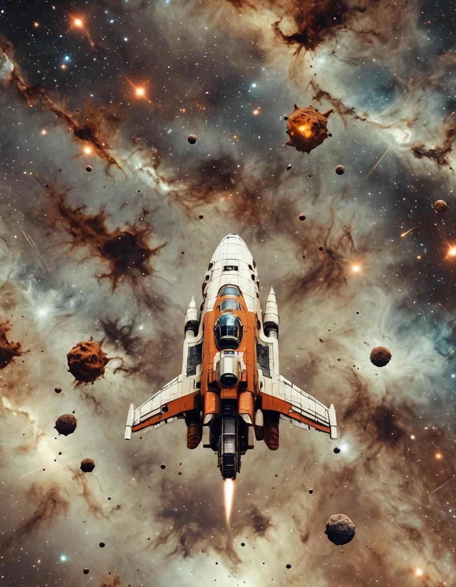 Rocketship #2 - AI Generated Artwork - NightCafe Creator