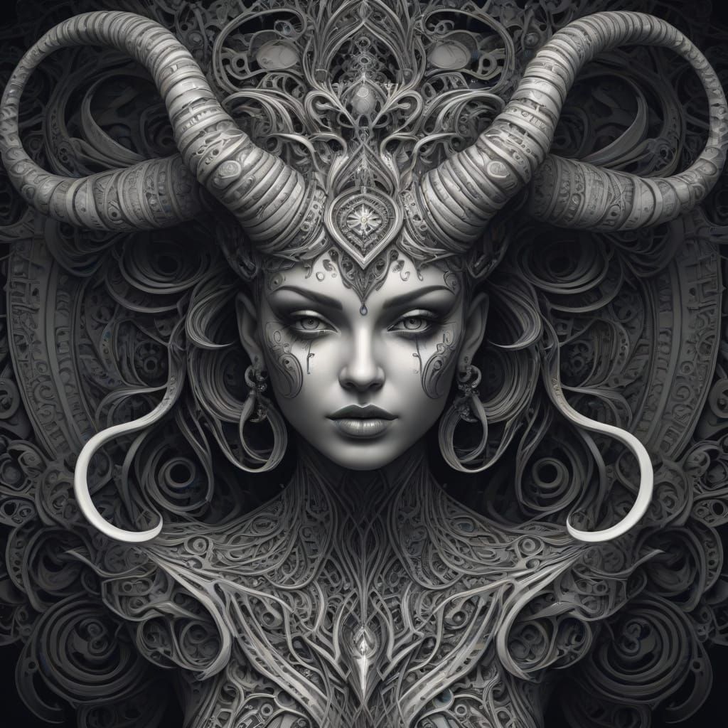 Cyberpunk Body Modification Portraits in Vibrant F... - AI Art