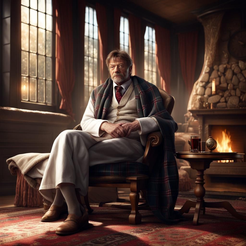 Professor Blake Hamilton - AI Generated Artwork - NightCafe Creator