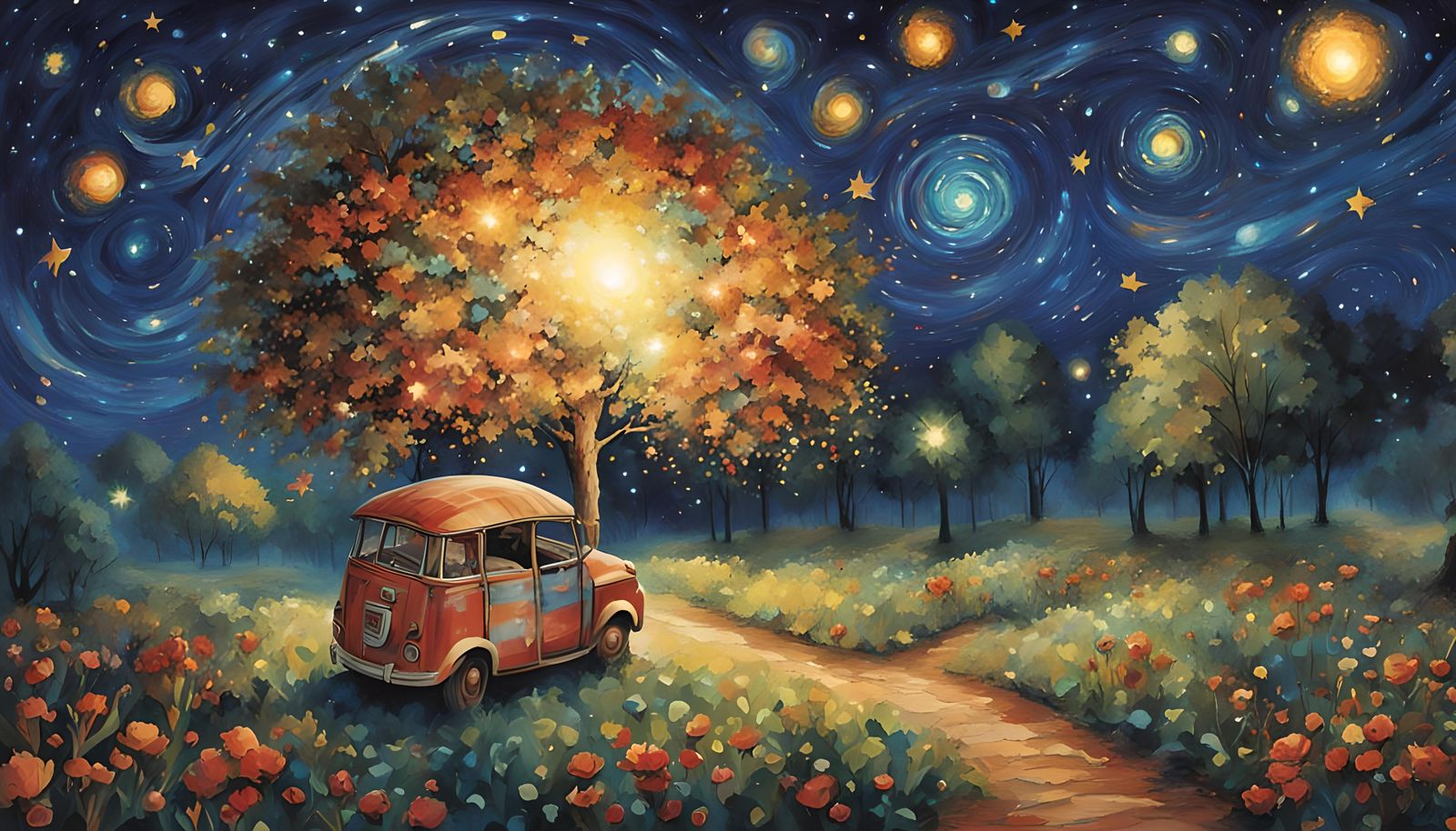 Celestial Dreamscape - AI Generated Artwork - NightCafe Creator