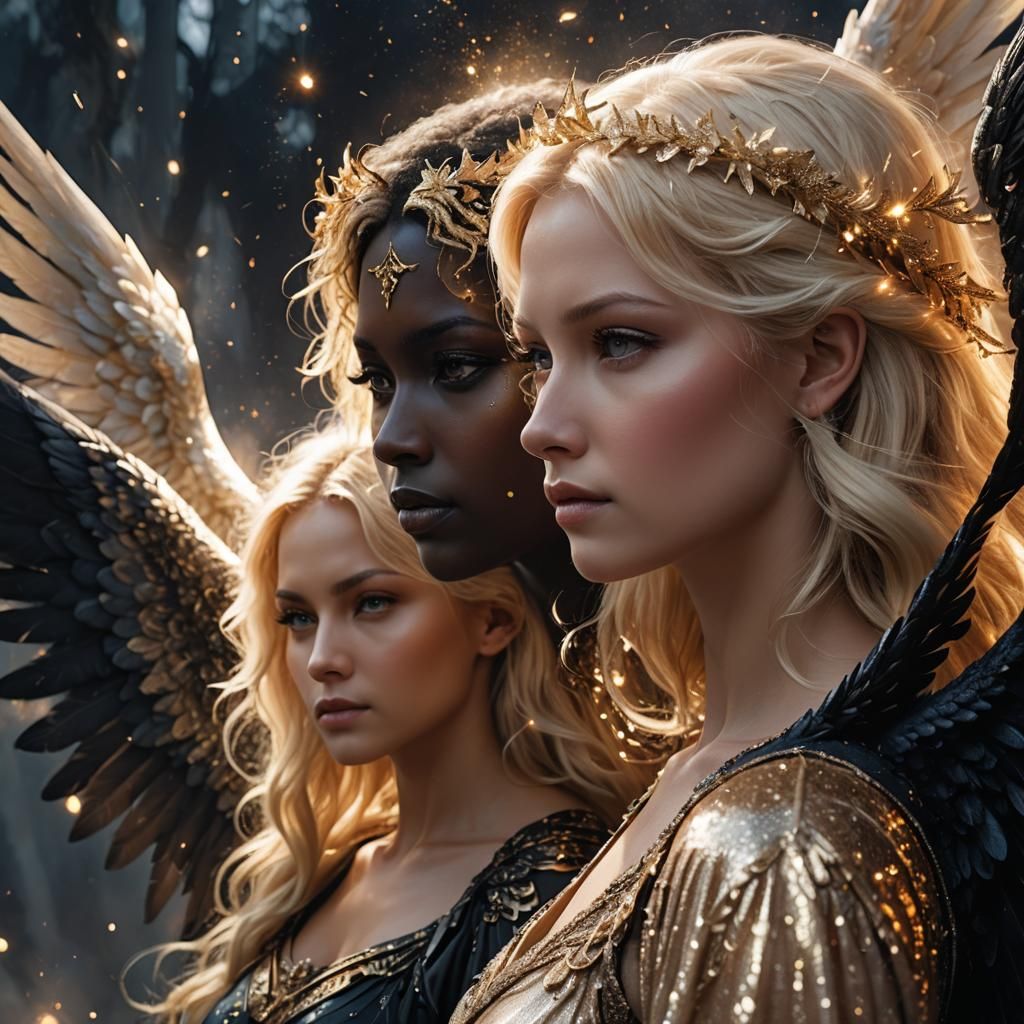 Angels - AI Generated Artwork - NightCafe Creator