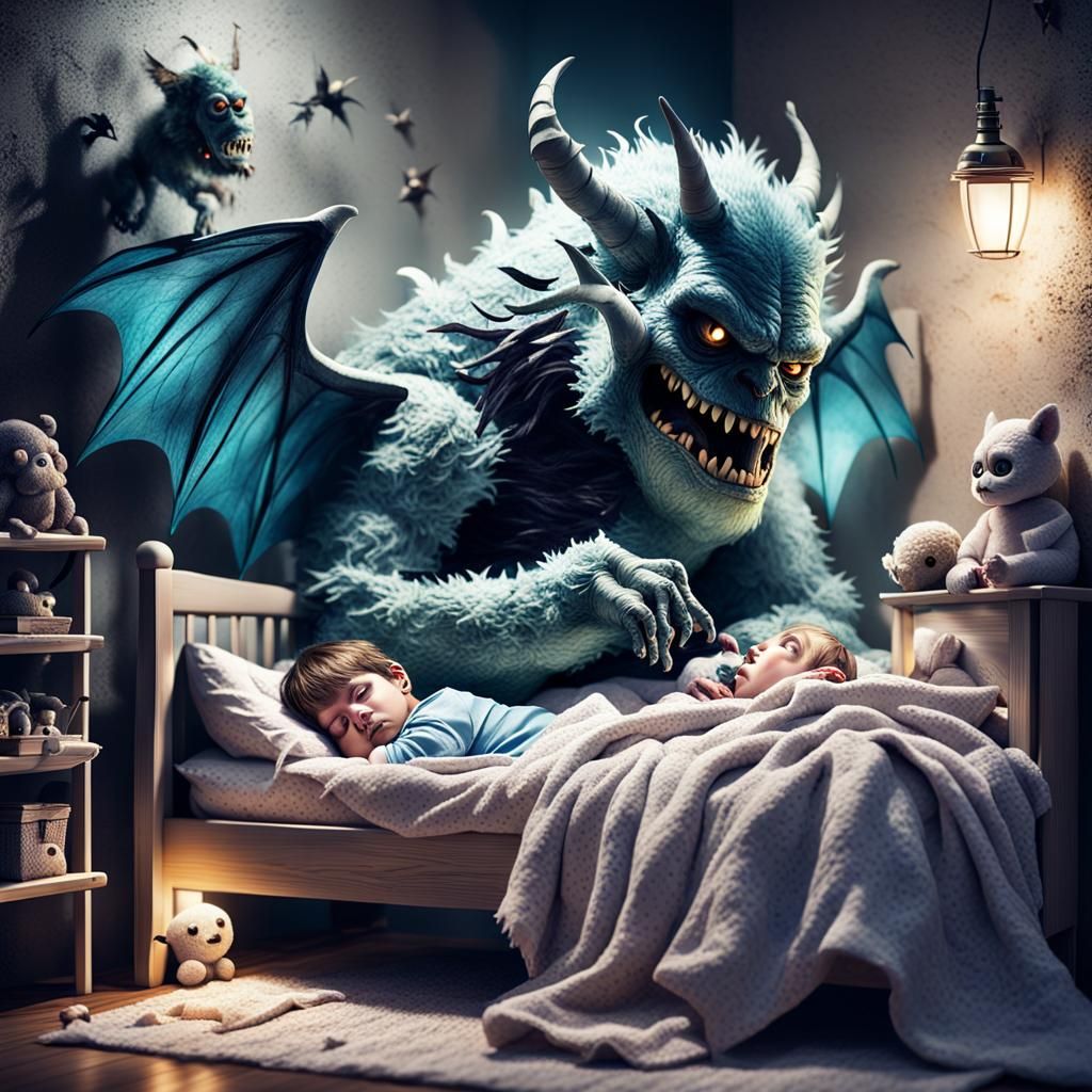 Night terror - AI Generated Artwork - NightCafe Creator