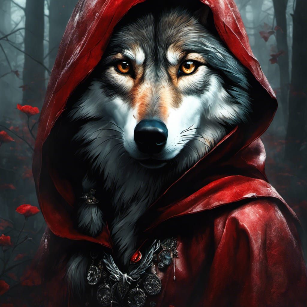 red riding hood - 2 - AI Generated Artwork - NightCafe Creator