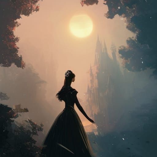 A runaway princess - AI Generated Artwork - NightCafe Creator