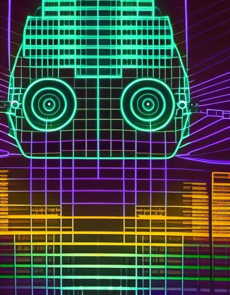 A self portrait of an Algorithm - AI Generated Artwork - NightCafe Creator