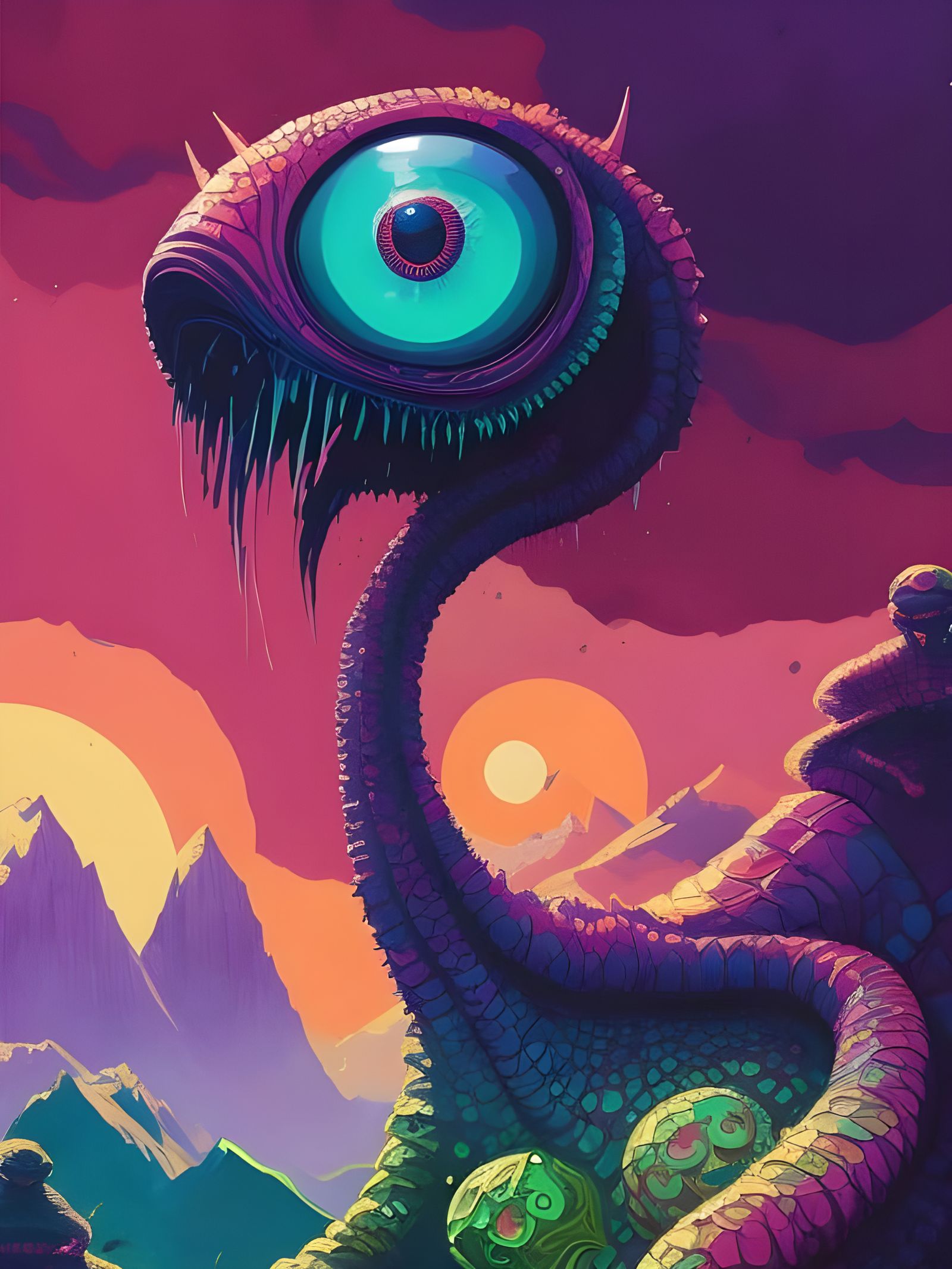 Alien Reimagined - AI Generated Artwork - NightCafe Creator