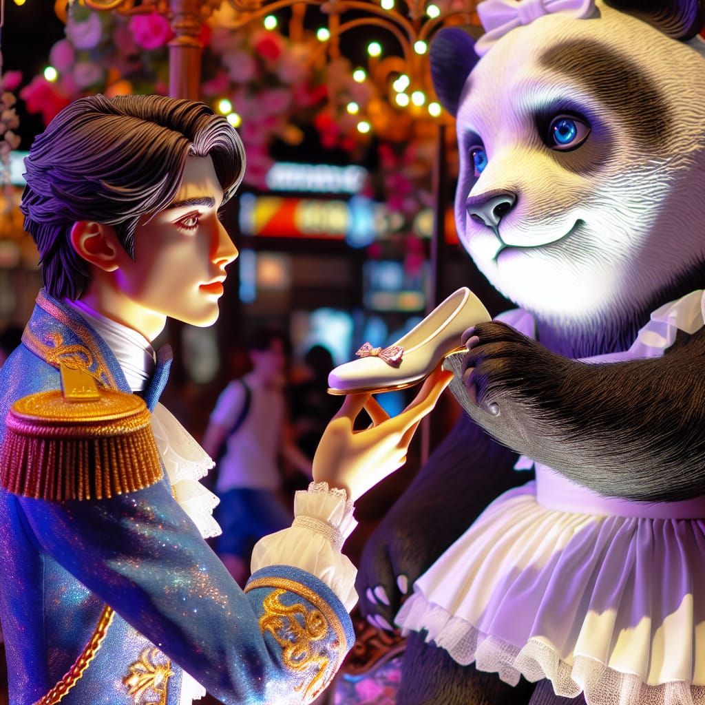 Pandarella - AI Generated Artwork - NightCafe Creator