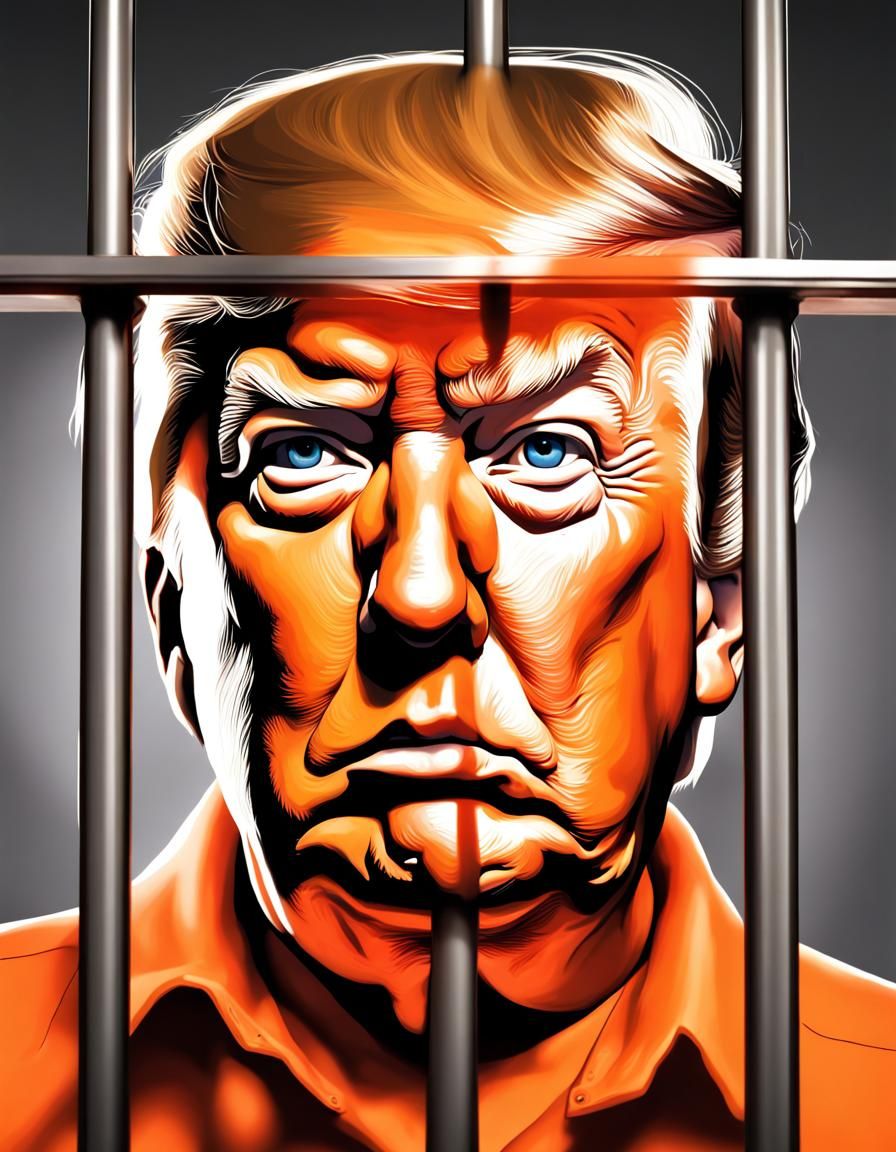 Orange Donald Trump - AI Generated Artwork - NightCafe Creator