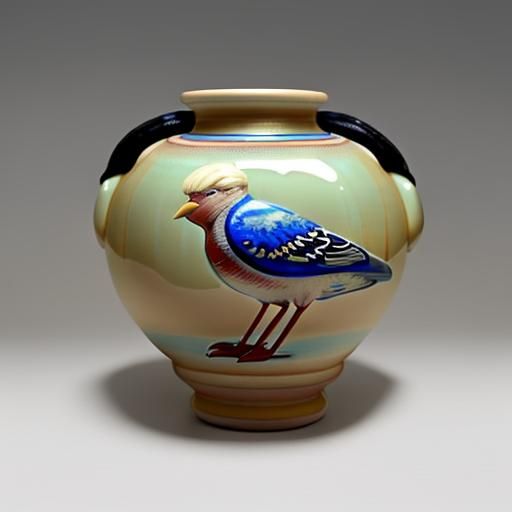 Donald Trump bird pot - AI Generated Artwork - NightCafe Creator