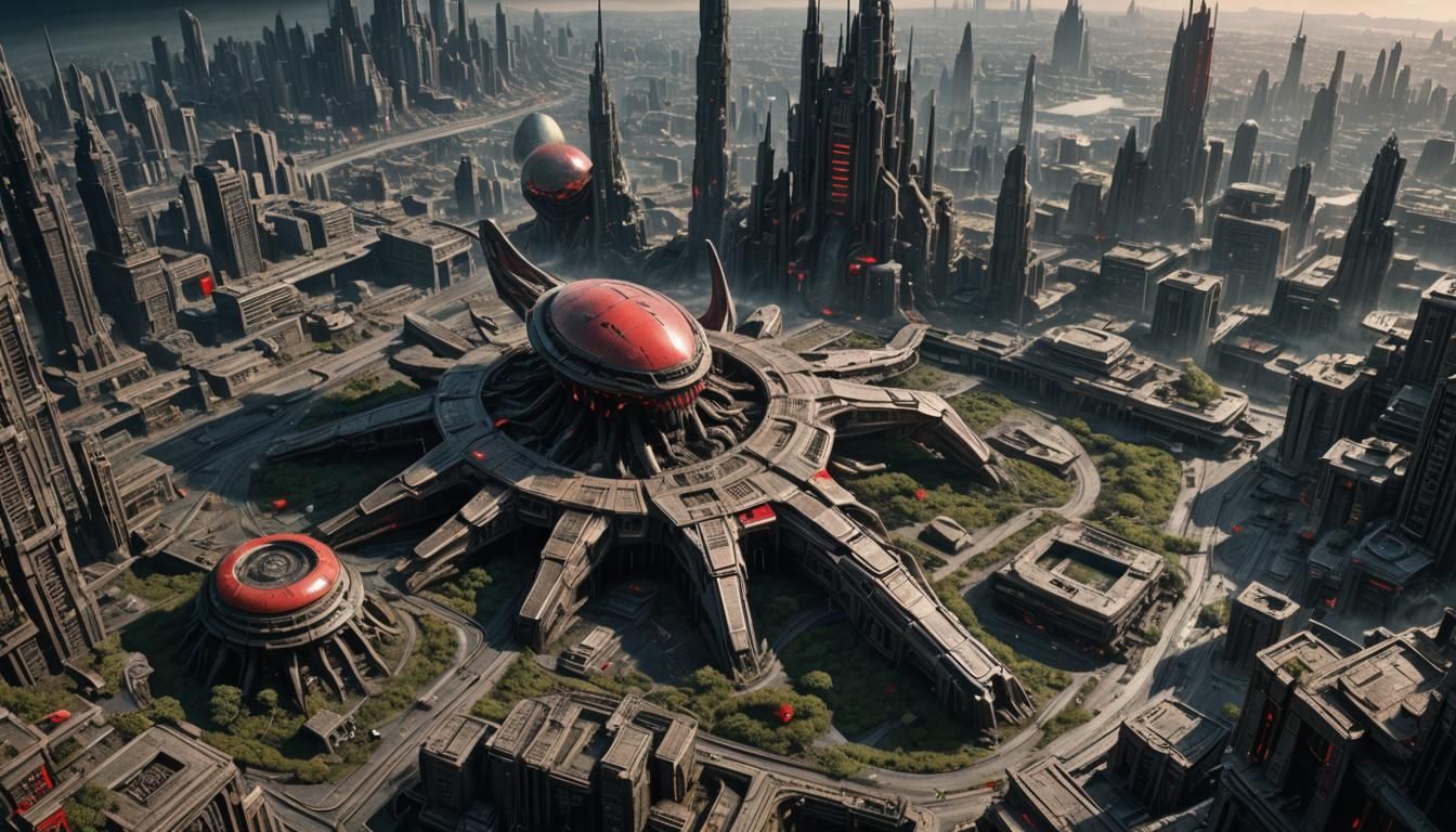 Alien Planet - AI Generated Artwork - NightCafe Creator