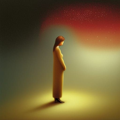 "woman fading into the background" by Tim White and Dariusz Klimczak ...