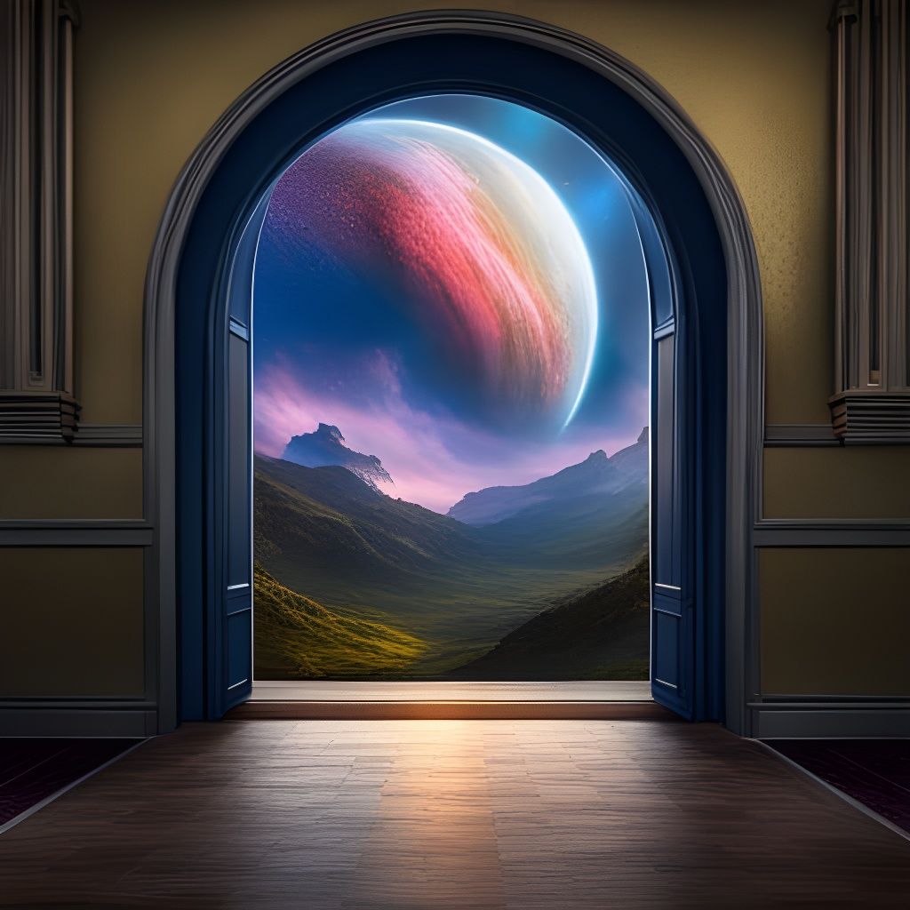 through the Window - AI Generated Artwork - NightCafe Creator