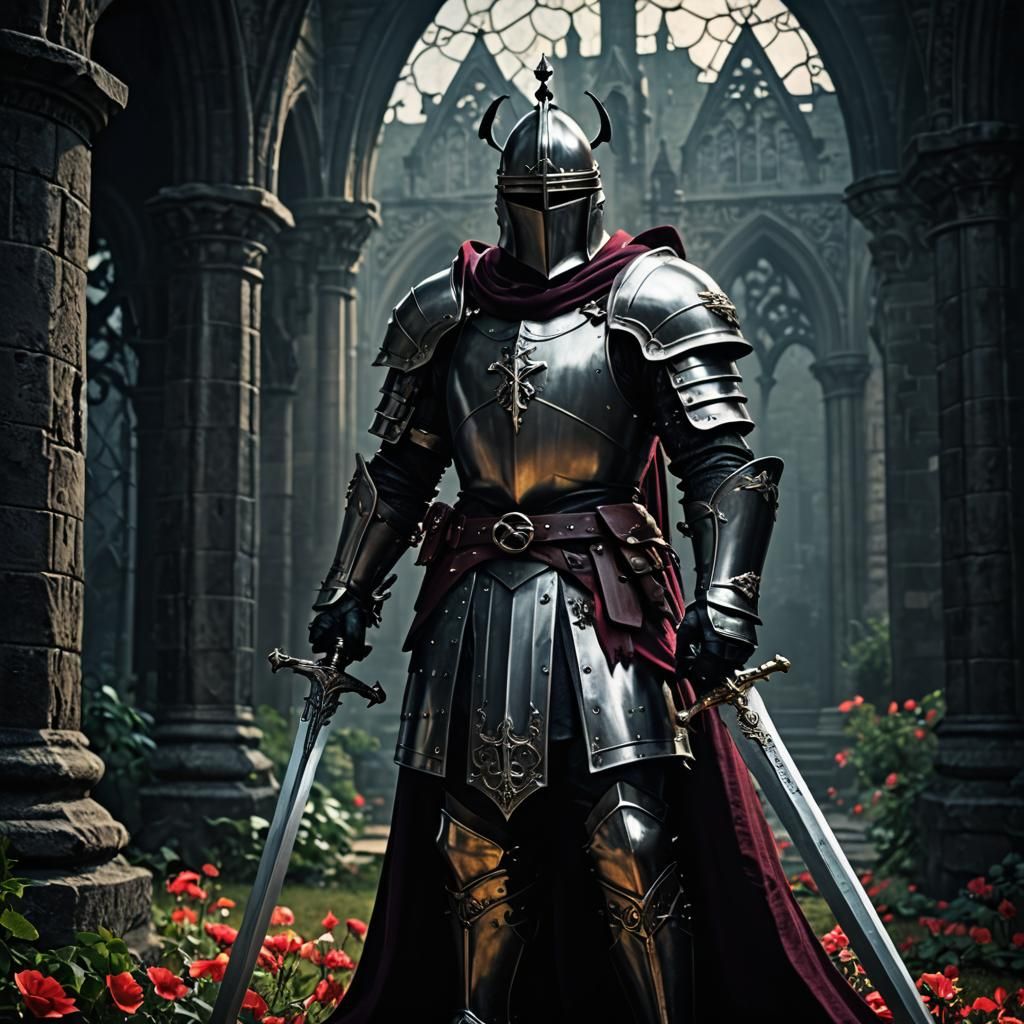 Gothic knight with a big sword (ChatGPT + ReShade prompt) - AI ...