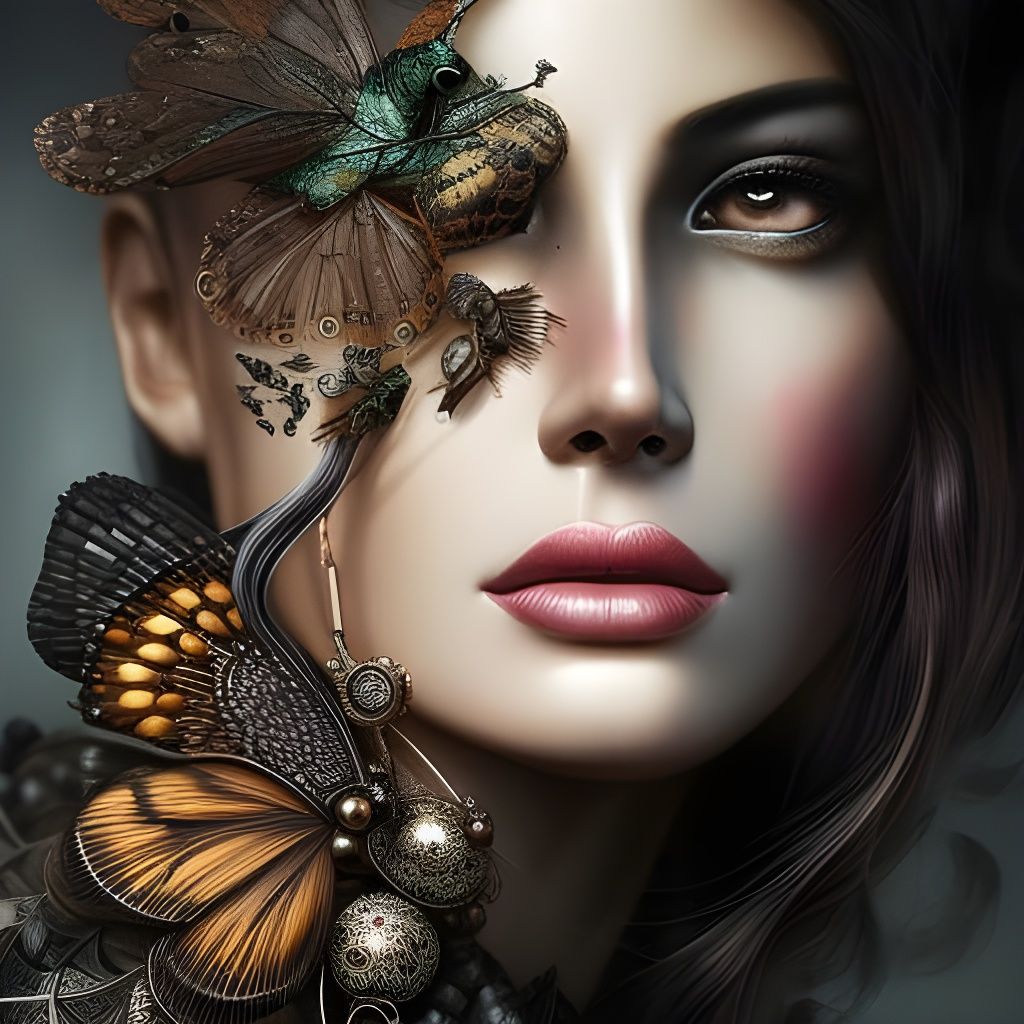 In pieces - AI Generated Artwork - NightCafe Creator