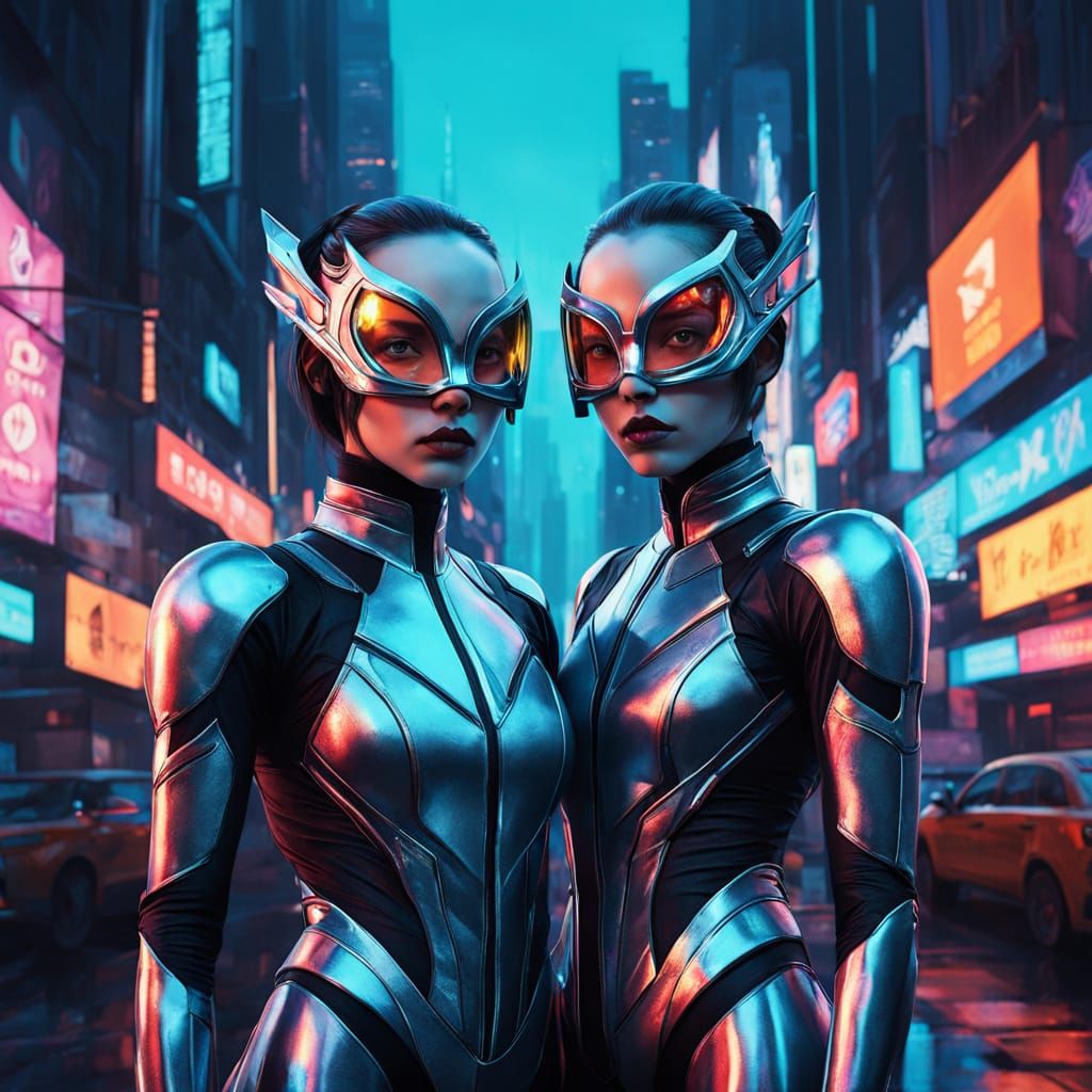 Genetically-Enhanced Siamese Twins in Avant-Garde ... - AI Art