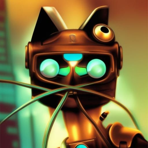 cybercat - AI Generated Artwork - NightCafe Creator