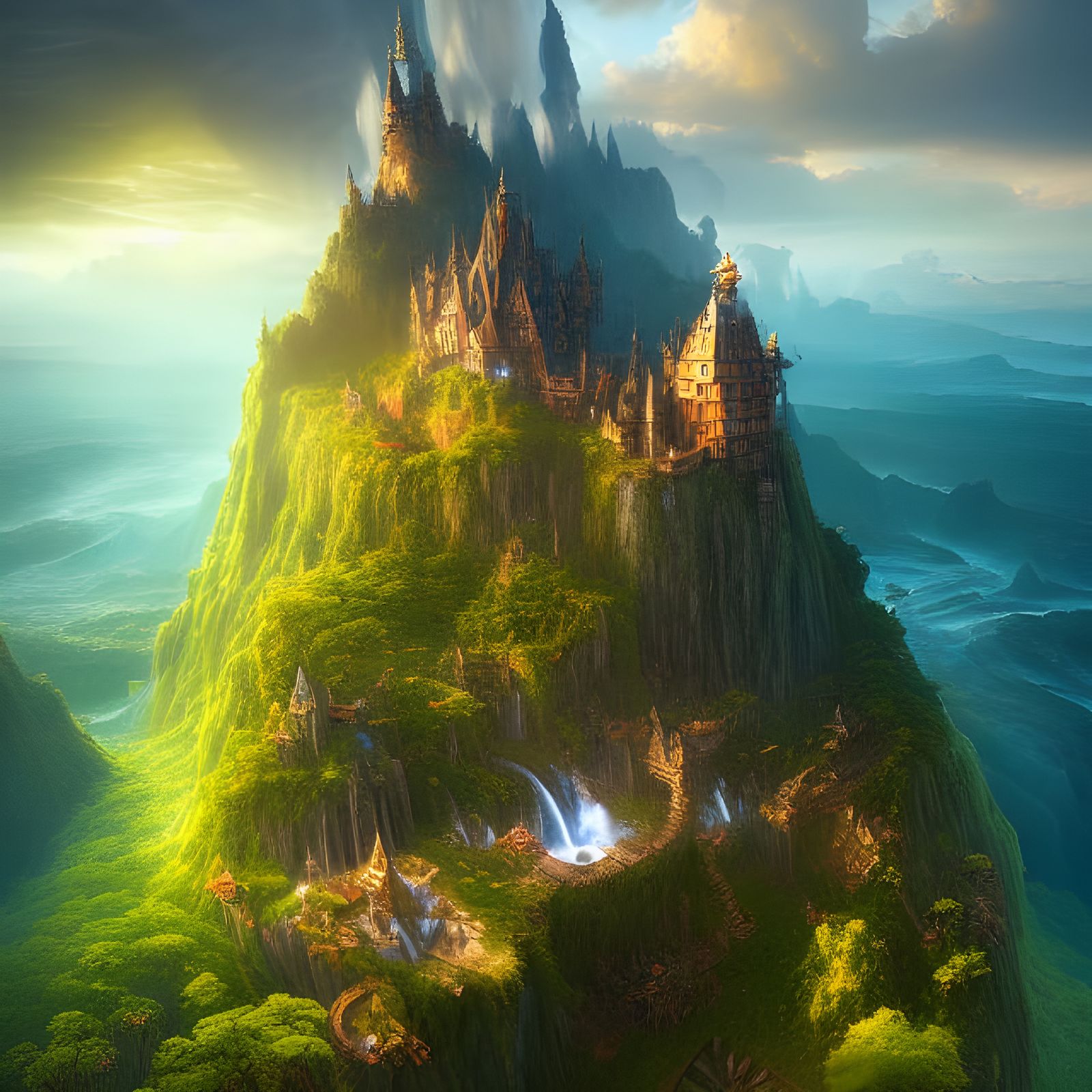 Fantasy Scapes Collection (see description) - Mediaval Fantasy ...